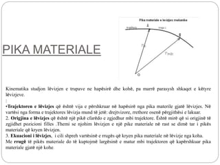 Levizjet drejtvizore- Yll Berisha | PPTX