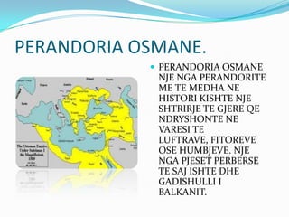 Levizjet nacionaliste ne ballkan | PPTX