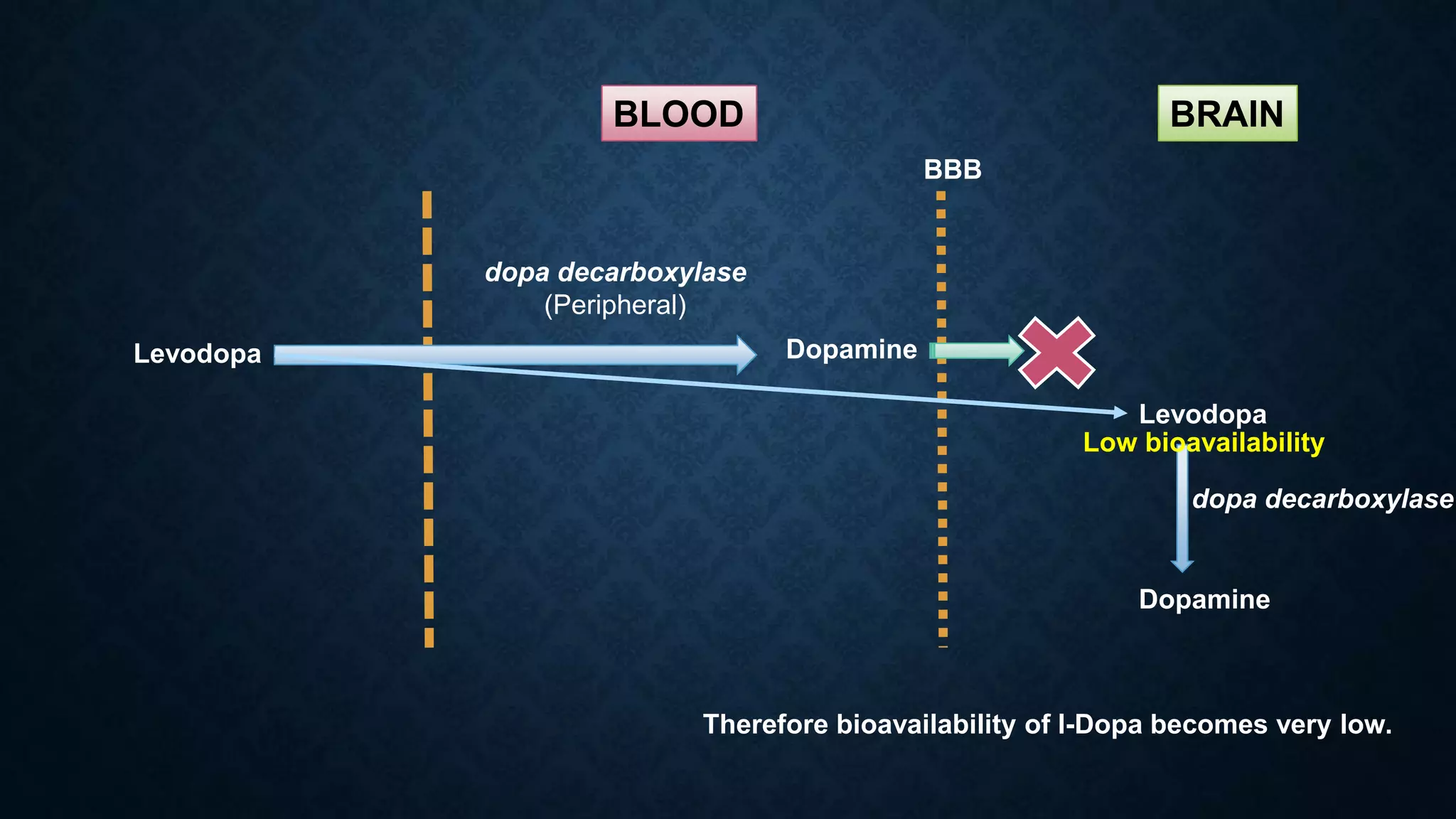 Carbidopa is given in combination L-dopa in Parkinsonian | PPTX