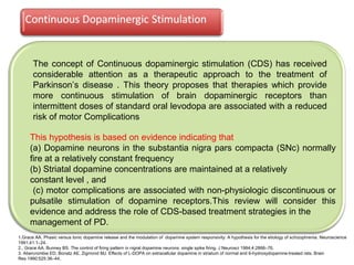 Levodopa delivery system | PPT