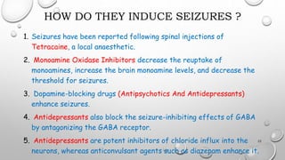 Levofloxacin induced seizures | PPTX