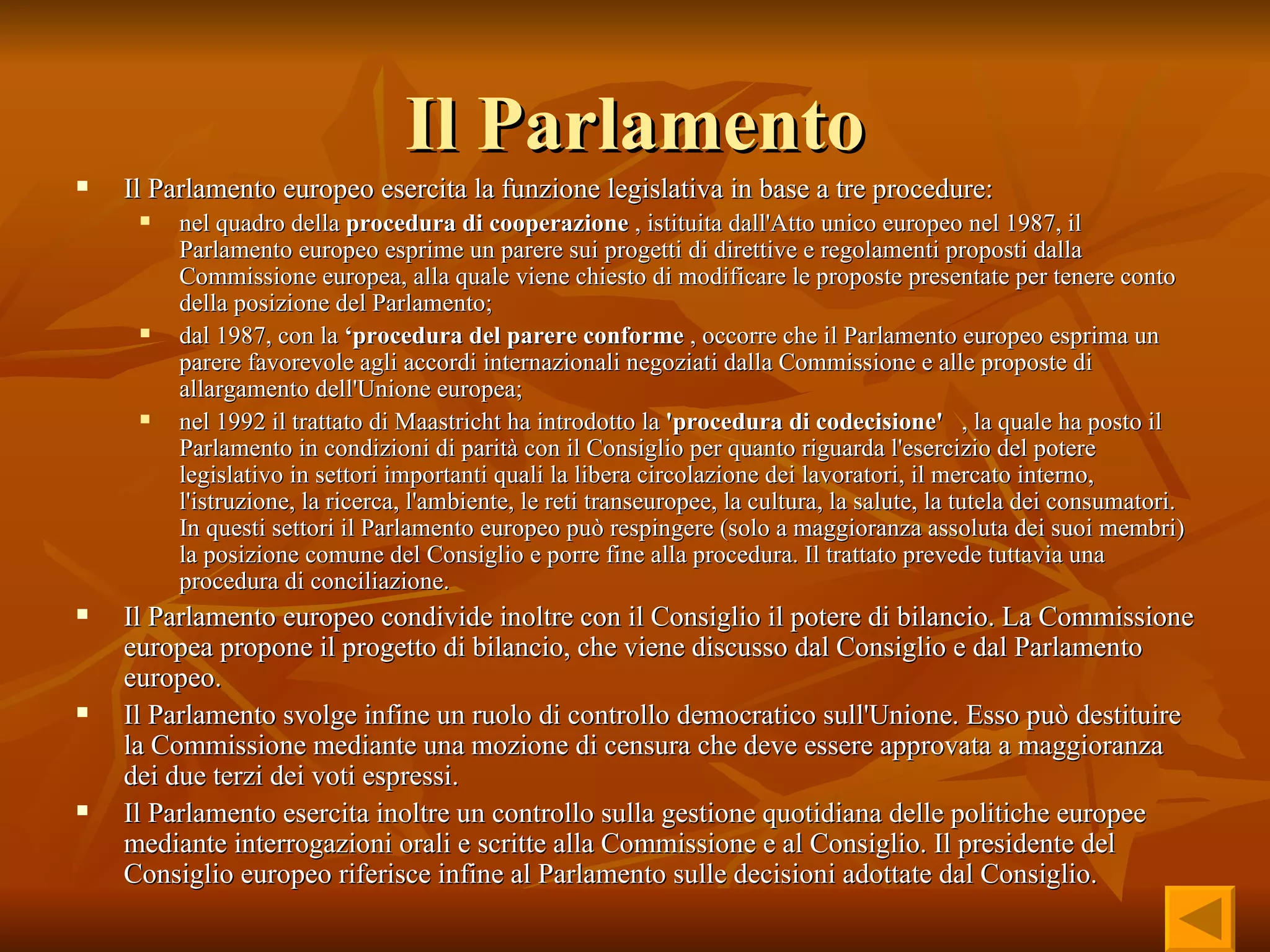 L’Evoluzione Dell’Ue | PPT