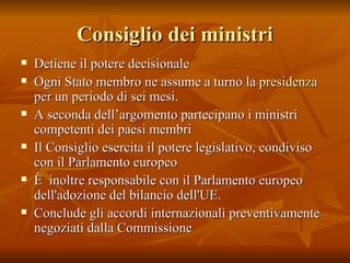 L’Evoluzione Dell’Ue | PPT