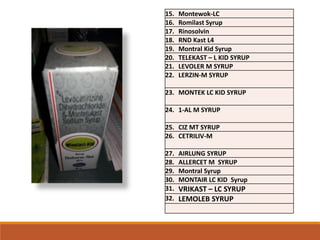 Levo+ montelukast syrup Tirupati group | PPTX | Allergies | Diseases ...