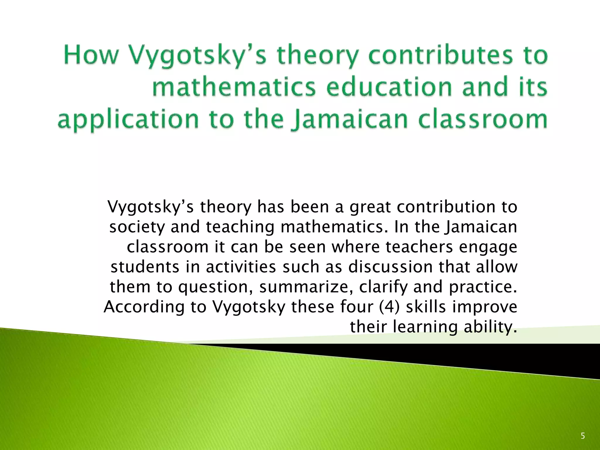 Lev semyonovich vygotsky | PPTX