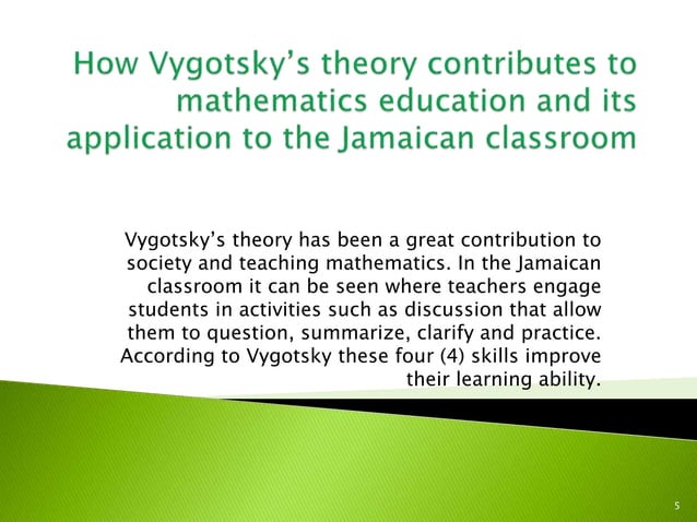 Lev semyonovich vygotsky | PPT