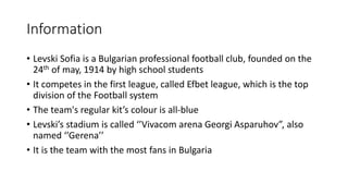 Levski.pptxsdelmddl skeppslsmfodpwlwkdodpw | PPT