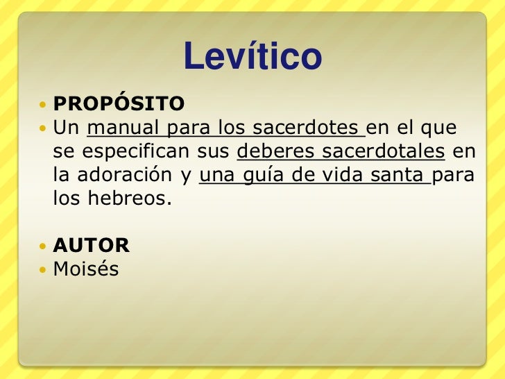 Levítico l1
