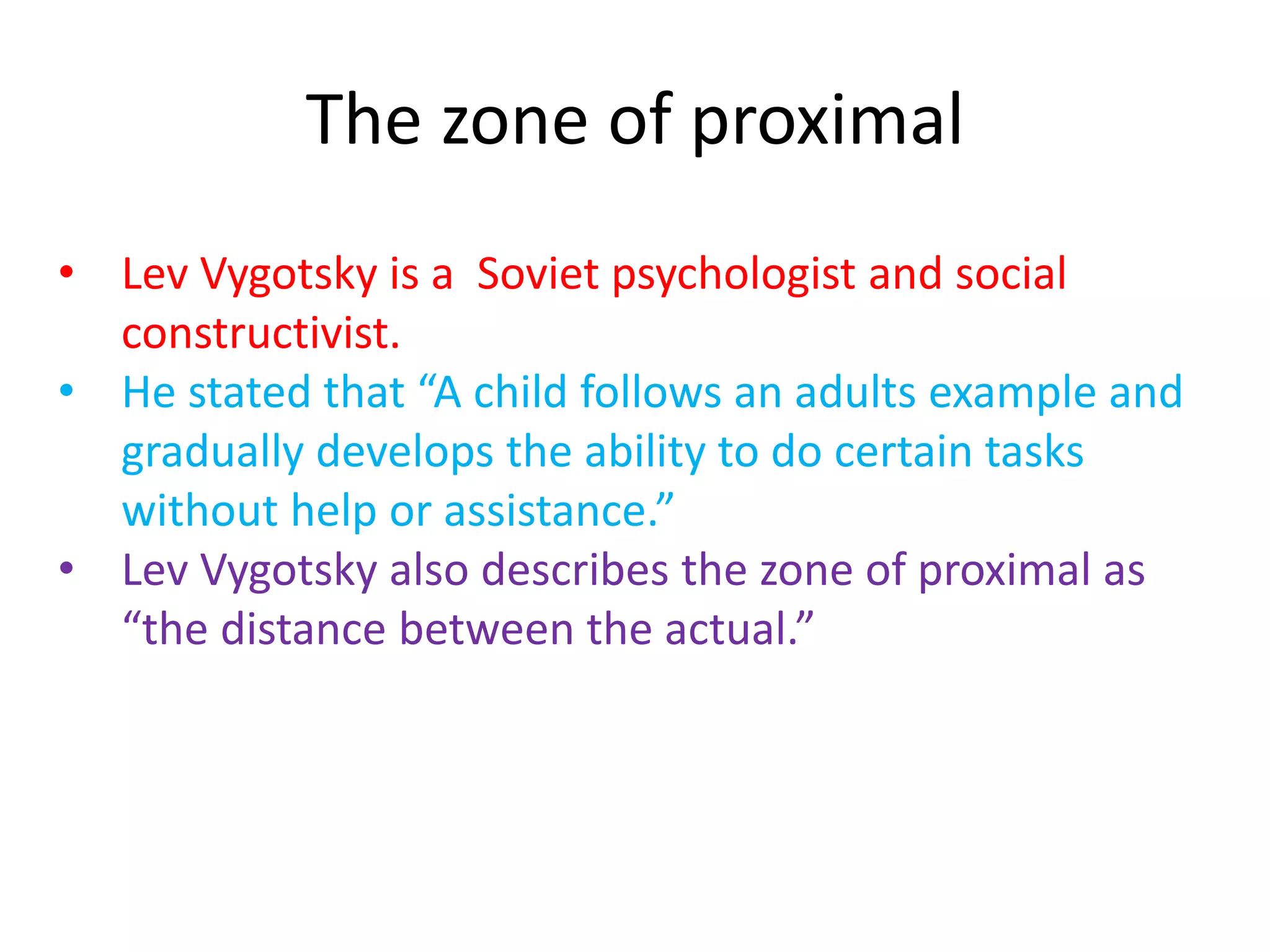 Lev vygotsky | PPTX