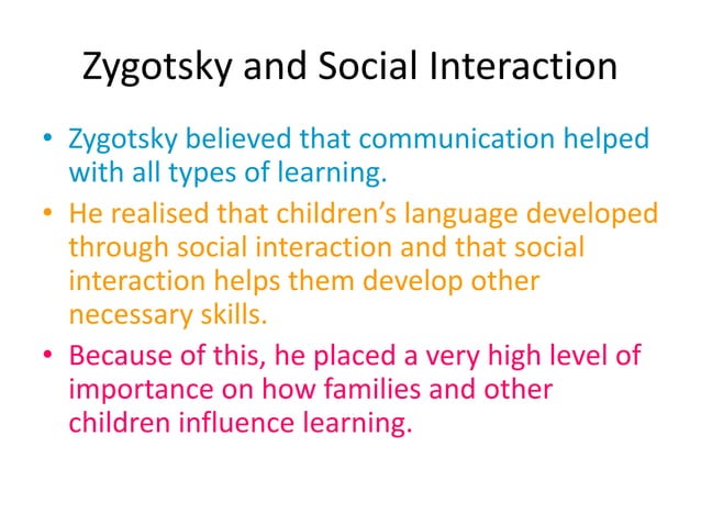Lev vygotsky | PPTX | Education