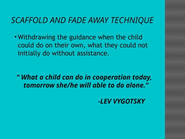 Lev Vygotsky theory socio cultural theory | PPT