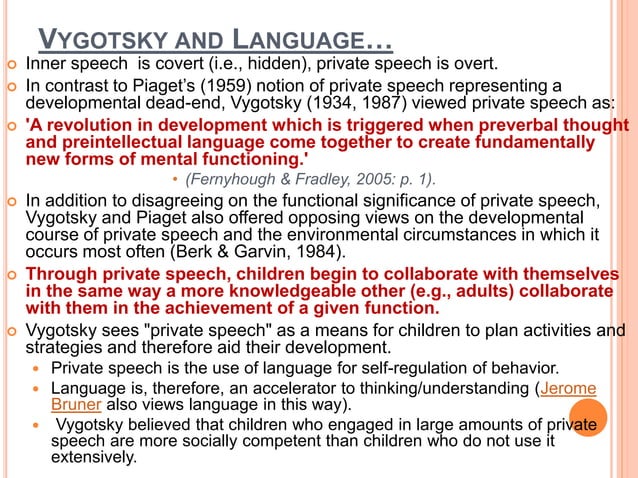 Lev vygotsky and his work on cognitive development | PPT