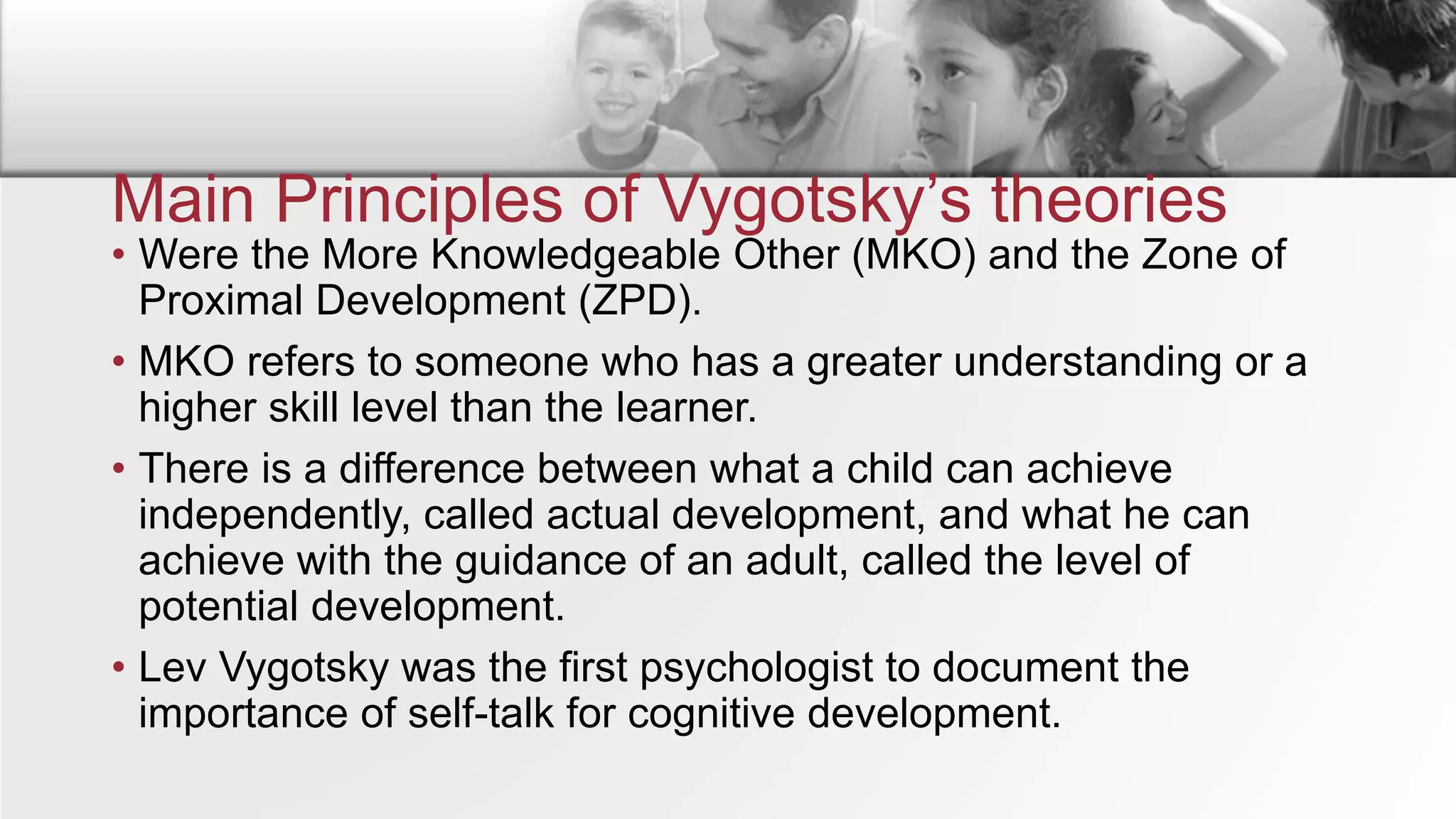 Lev vygotsky Theory of Development & Contribution to Educational ...