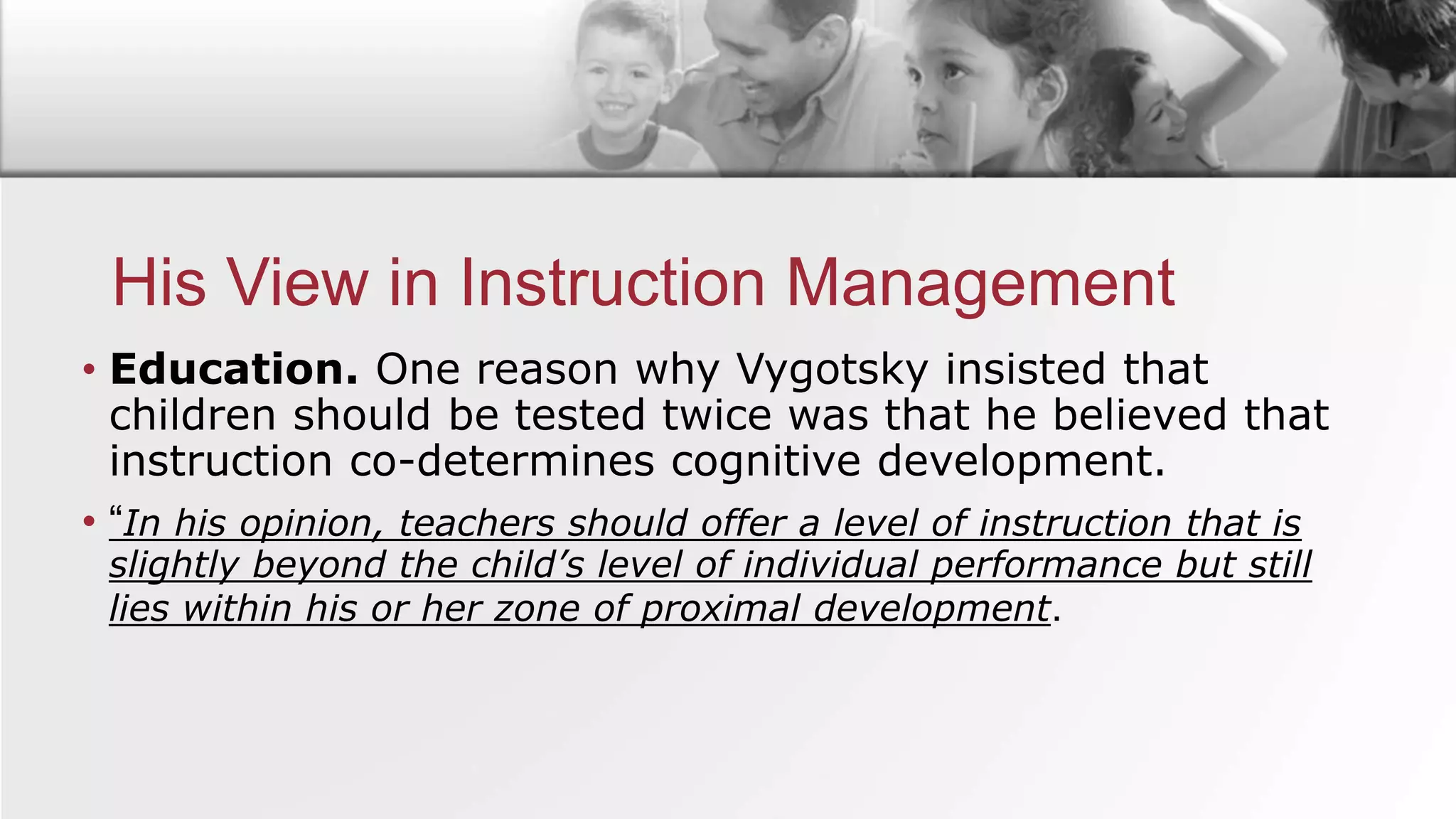 Lev vygotsky Theory of Development & Contribution to Educational ...