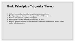 Lev Vygotsky's Socio-cultural Theory.pptx