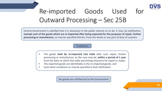 Levy and Exemptions from Customs Duty | PPTX