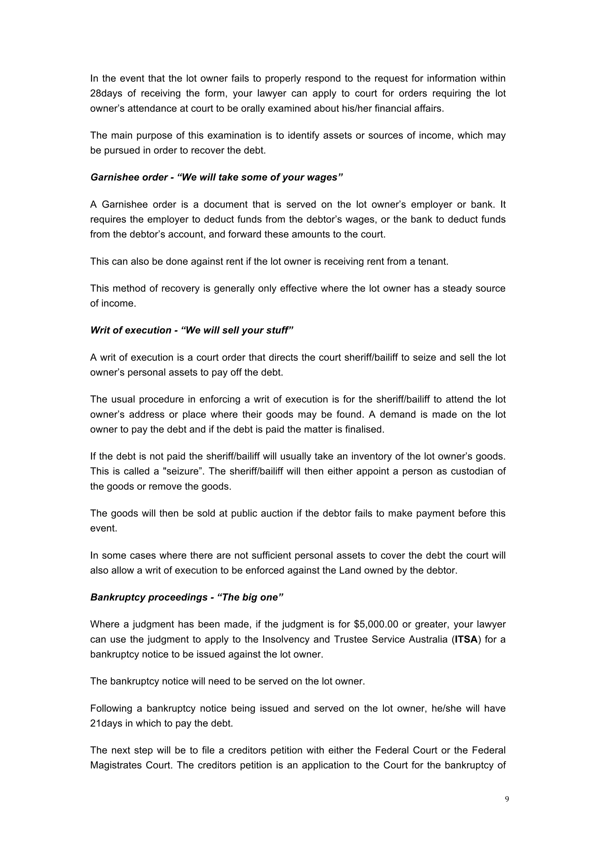 Levy collections guide | PDF