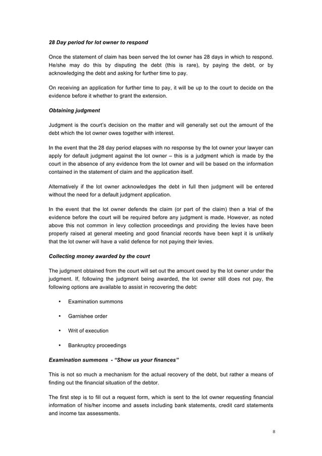 Levy collections guide | PDF