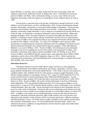 Information-Seeking Behaviors of Parents of Children with ADHD ...