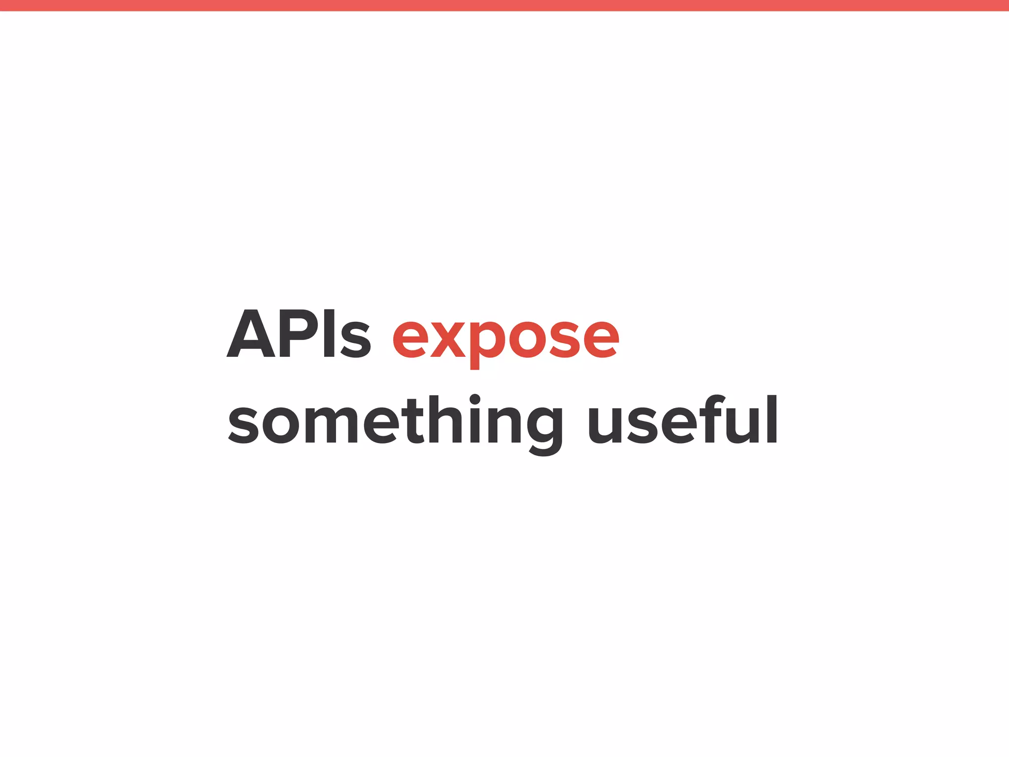 API for Beginners | PPT