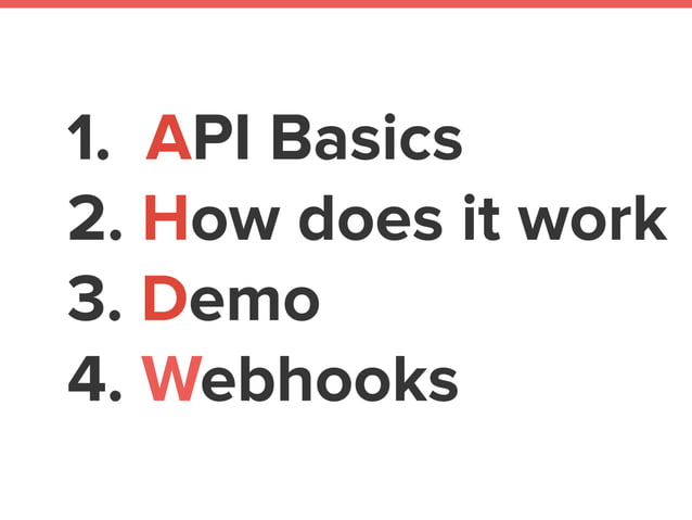API for Beginners | PPT