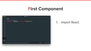 Le Wagon - React 101 | PPT