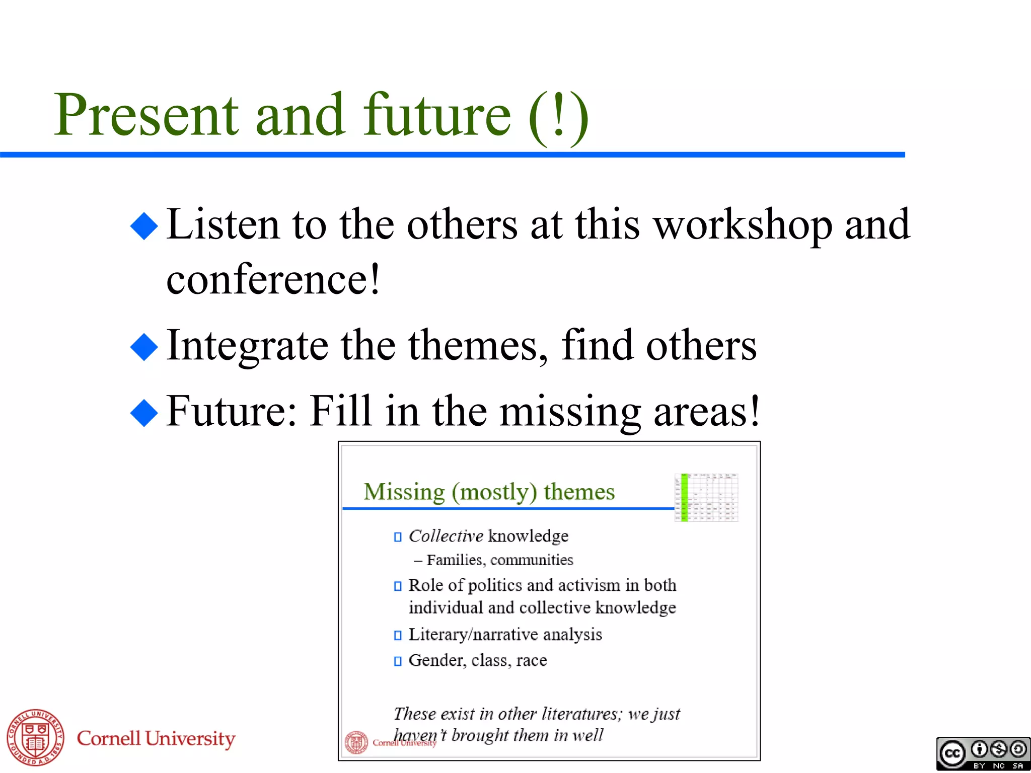 The Past, Present, and Future (!) of Science Communication Research | PPT