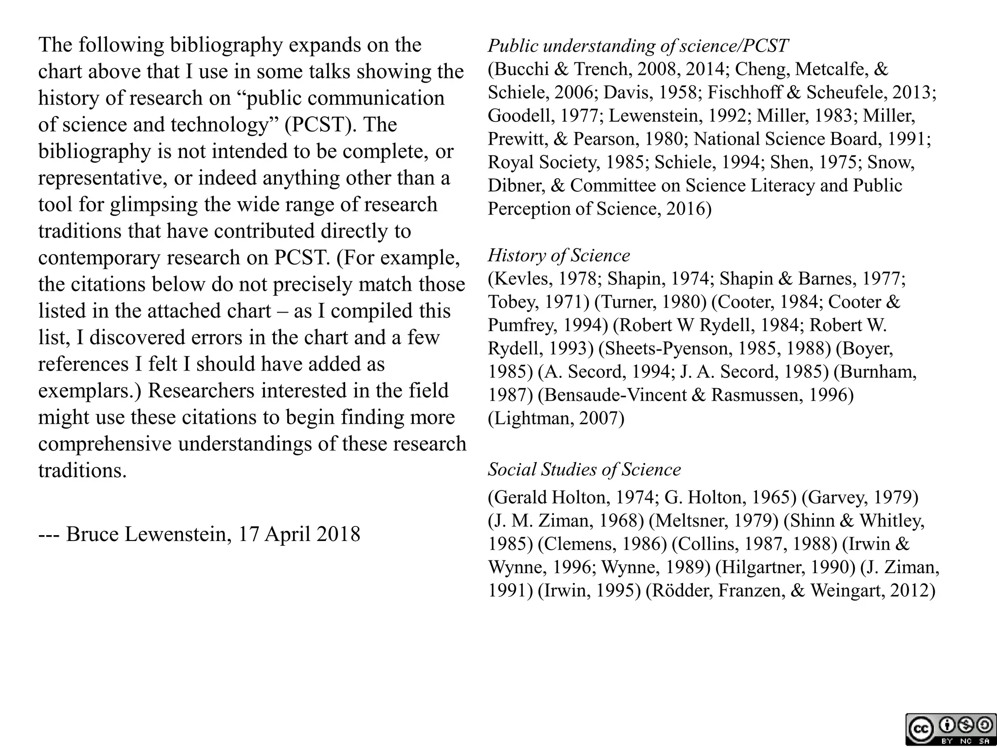 The Past, Present, and Future (!) of Science Communication Research | PPT
