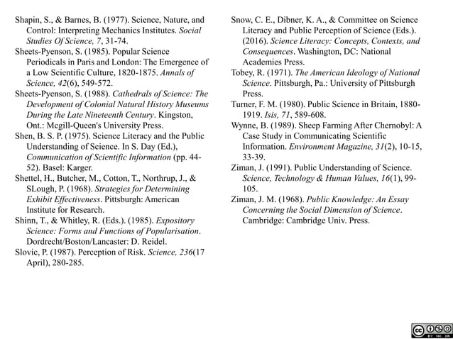 The Past, Present, and Future (!) of Science Communication Research | PPT