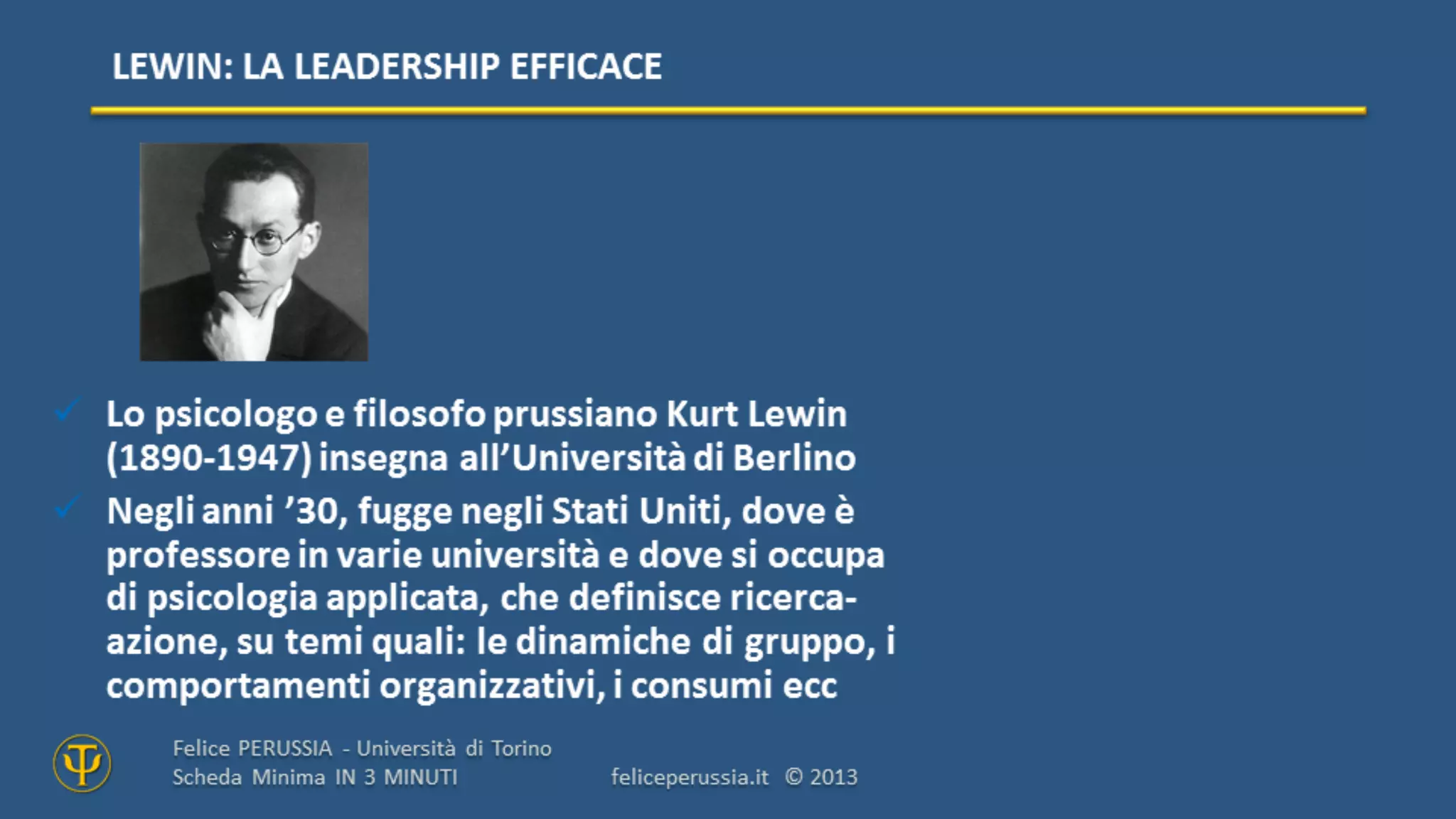 Lewin leadership efficace | PPT