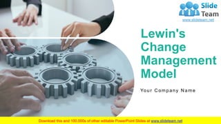 Lewins Change Management Model PowerPoint Presentation Slides | PDF