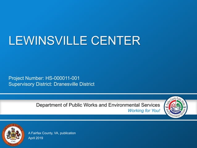 Lewinsville Center | PPT
