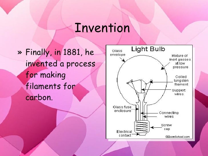 Lewis Latimer With His Inventions