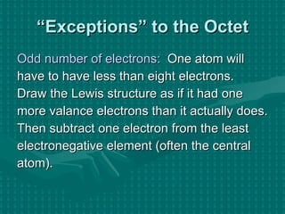 Lewis Structures | ODP