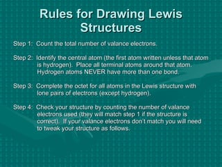 Lewis Structures | ODP