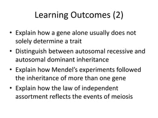 Human Genetics: Single Gene Inheritance! | PPTX