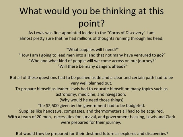 Lewis And Clark | PPT