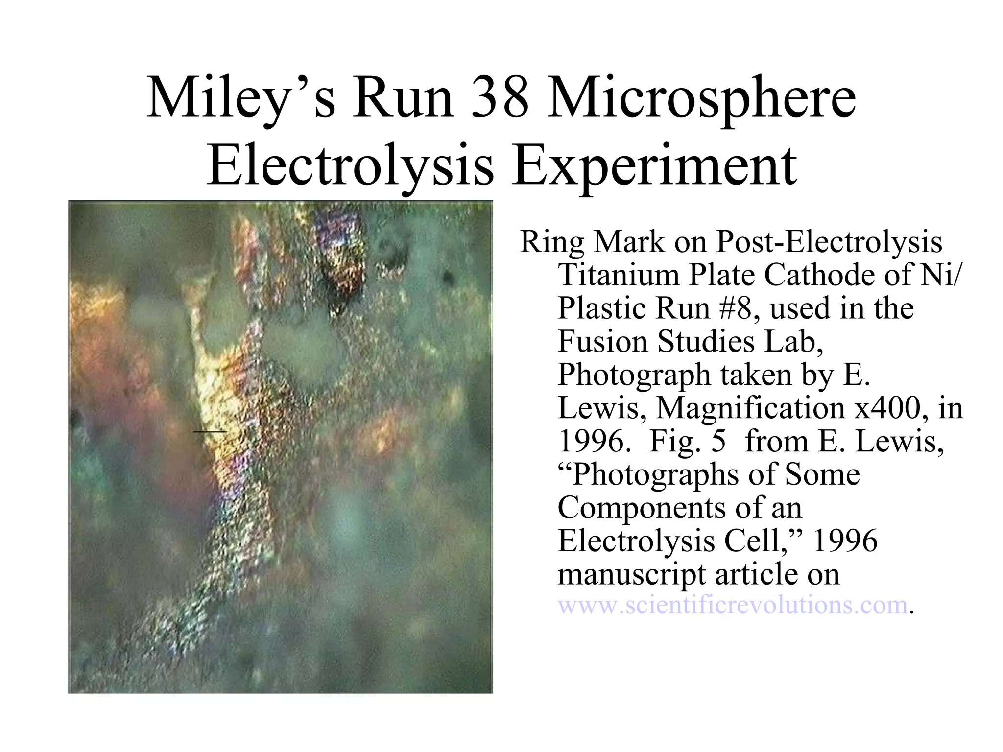 Lewis Ball Lightningand Cold Fusion | PPT | Free Download