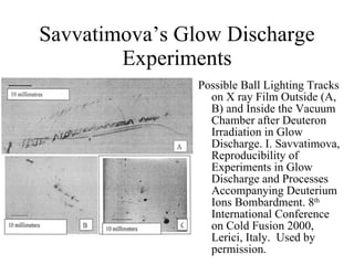 Lewis Ball Lightningand Cold Fusion | PPT