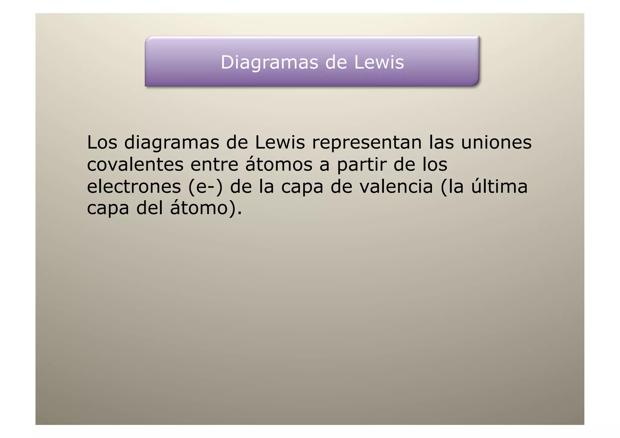 Diagramas de Lewis | PDF