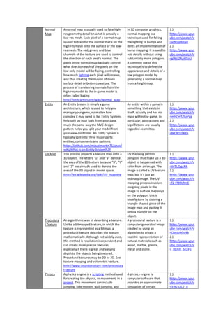 Lewis brady engine_terminology (edited version) | DOCX