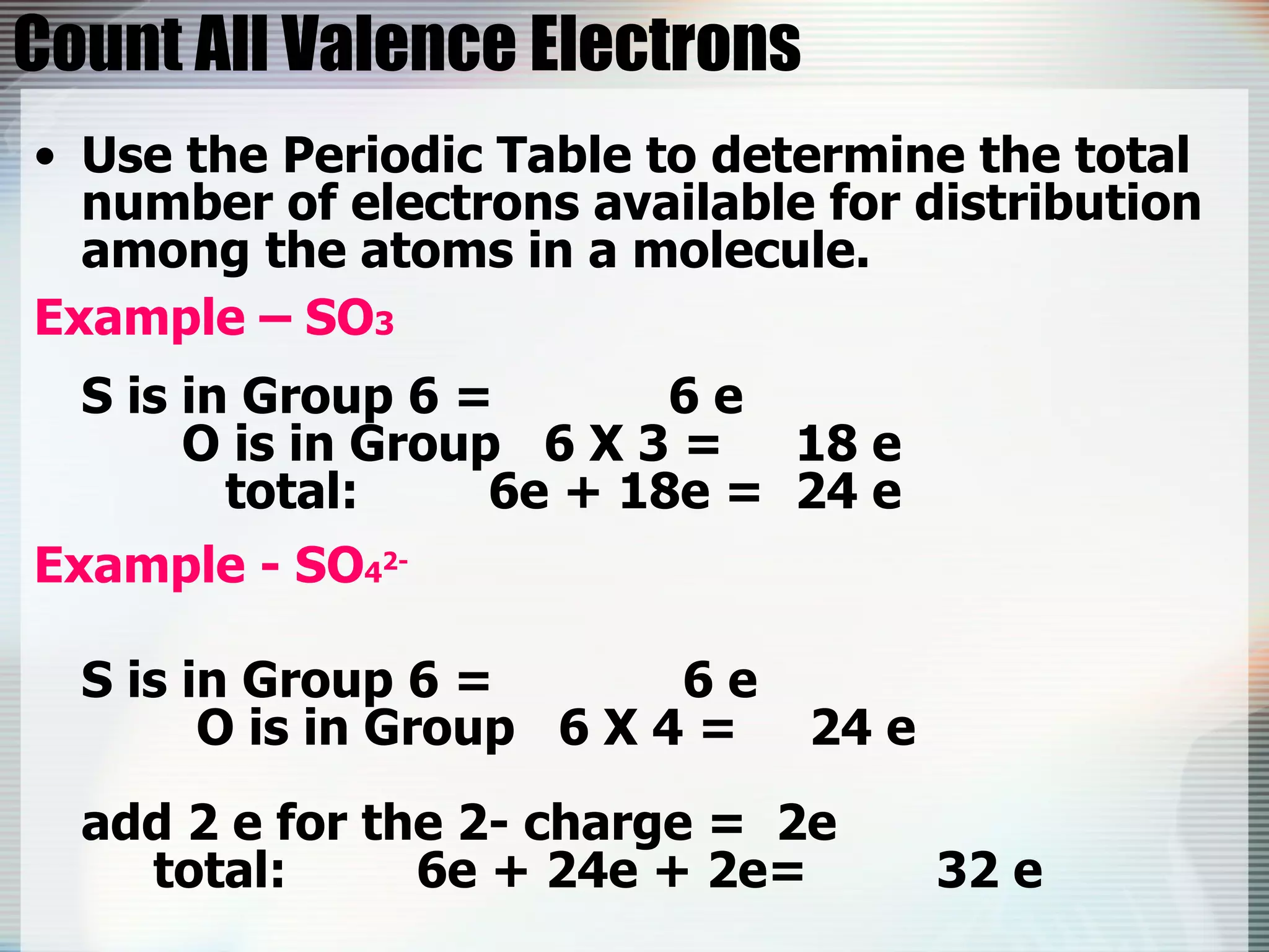 Lewis dot structures | PPT