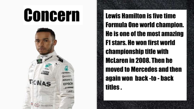 Lewis Hamilton’s Net Worth, Salary and Endorsements | PPTX