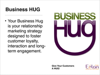 Want more Customers? ... Give them a HUG | PPT