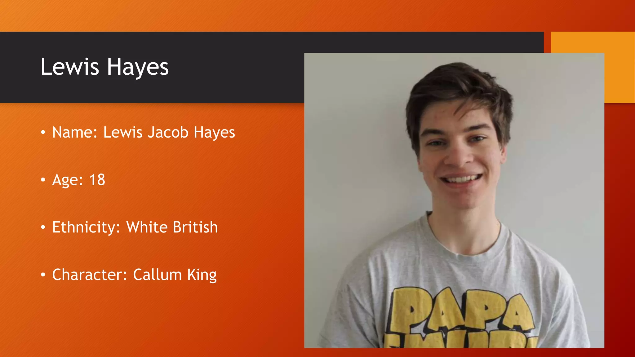Lewis hayes | PPTX