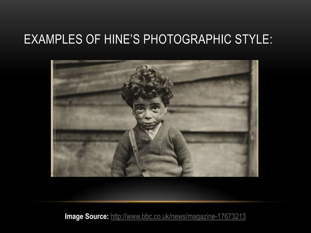 Lewis hine powerpoint | PPTX