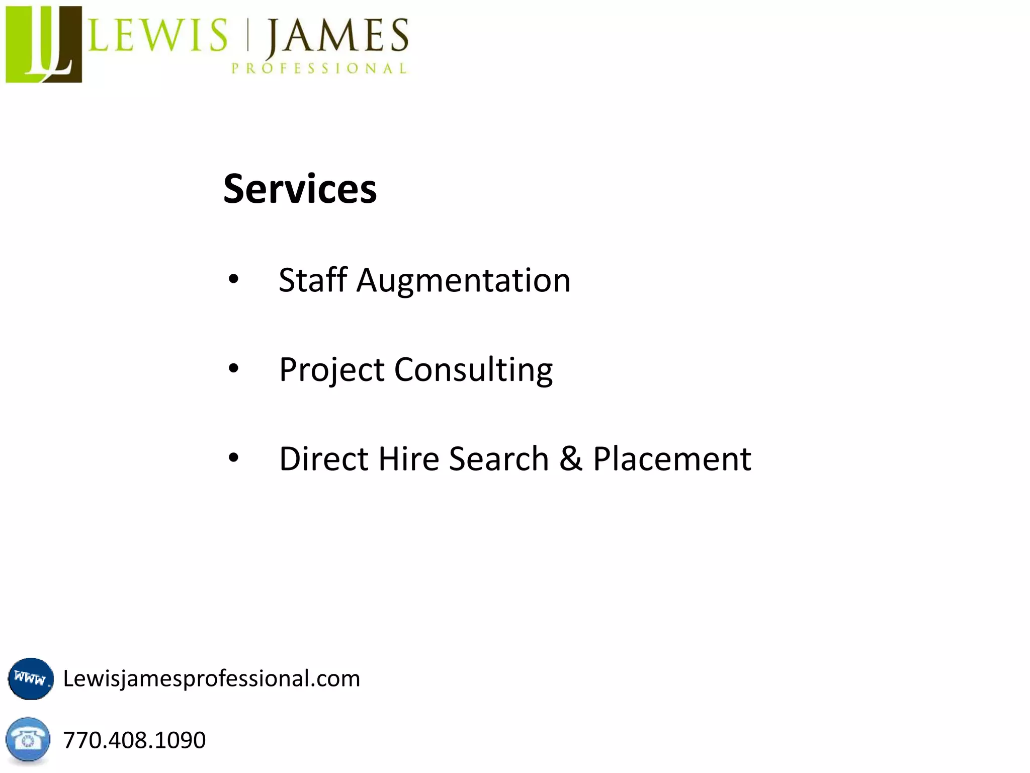 Lewis james lcp | PPT