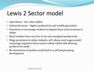 Lewis model & rastow stages | PPTX
