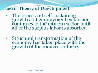 Lewis model & rastow stages | PPTX