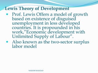 Lewis model & rastow stages | PPTX